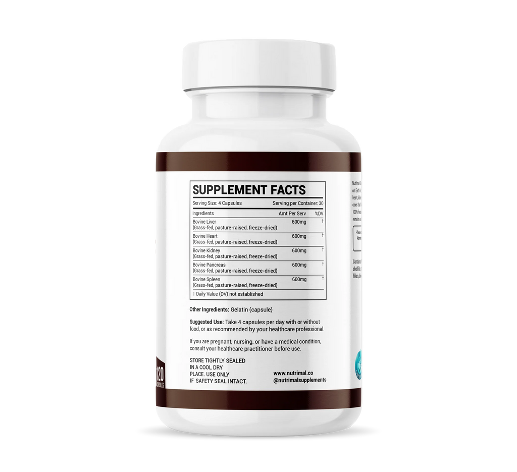 Grass Fed Beef Organs – LifeBlud